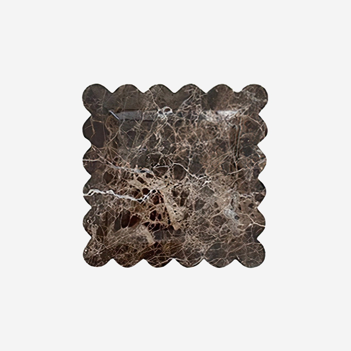 Kira Scalloped Stone Display Tray – MUNKEN