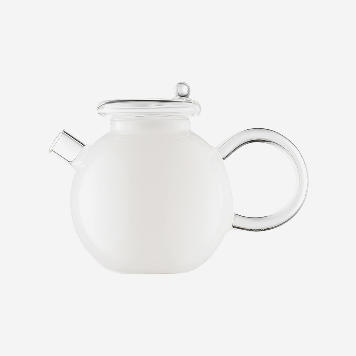 Mona Glass Tea Set in White – MUNKEN