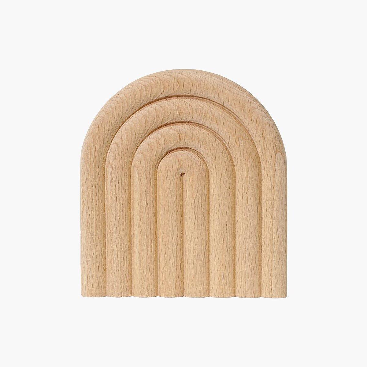 Sona Ribbed Wood Serving Board – MUNKEN